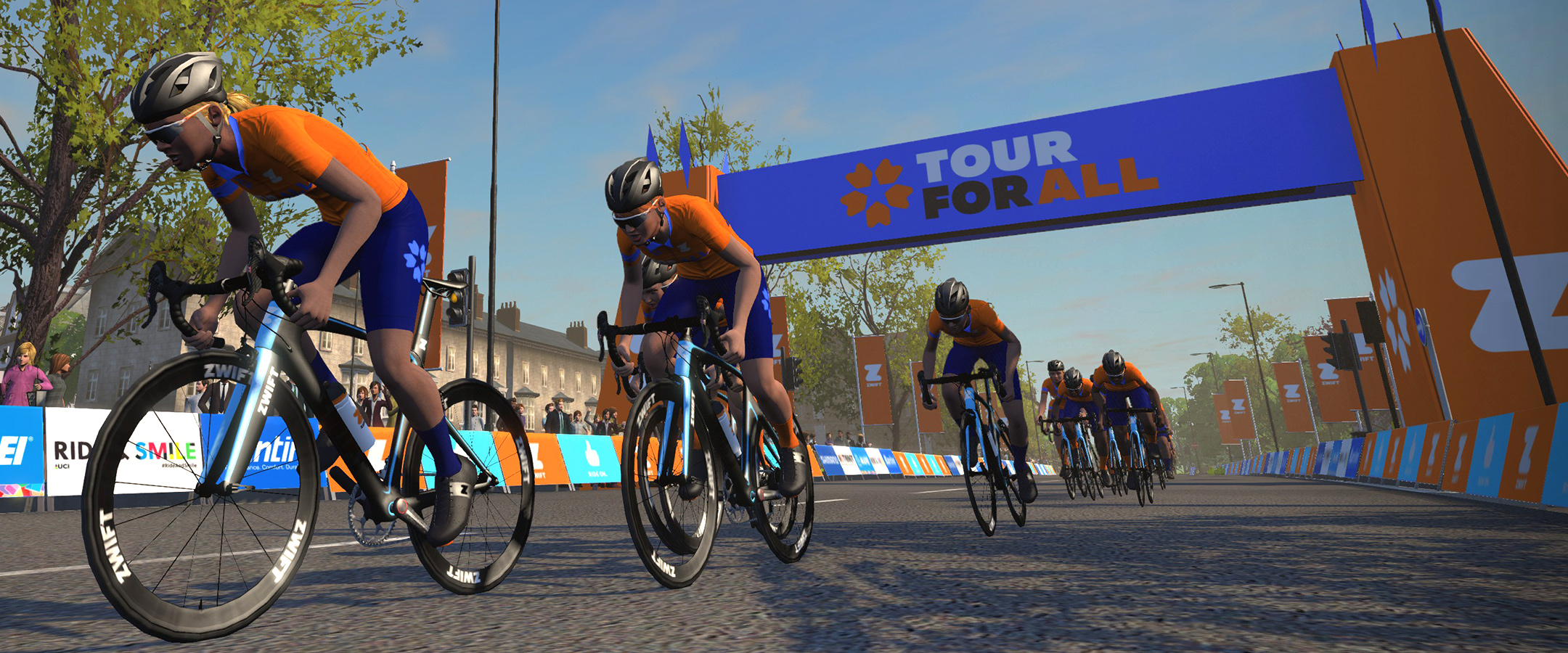 Tour For All Pro Stage Race - Women's Stage 1 Results | Zwift